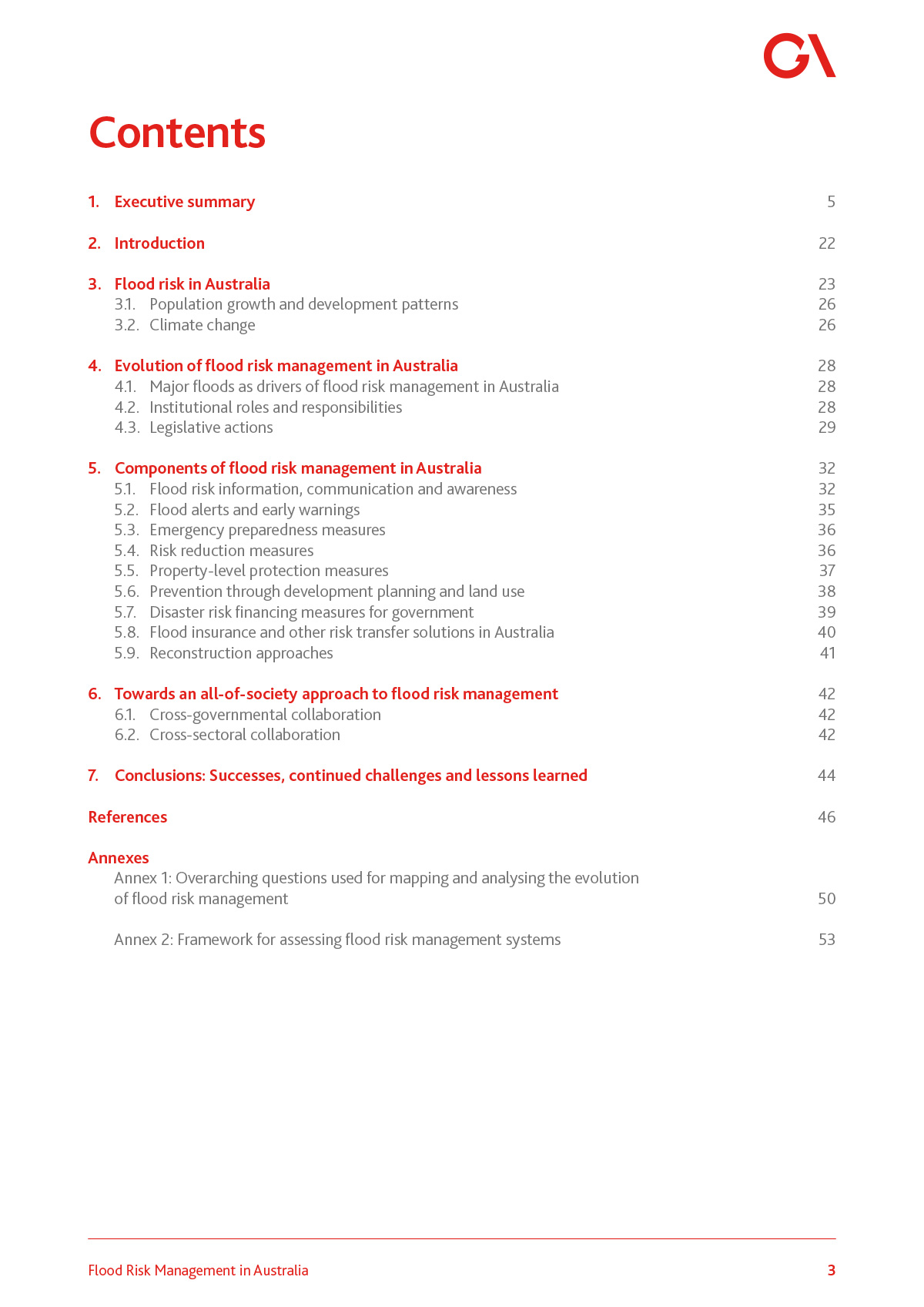 Flood Risk Management in Australia - Reports - Views - ICFM ...